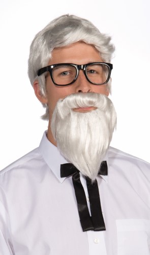 All About Holidays » SOUTHERN COLONEL WIG AND BEARD