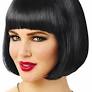 All About Holidays » Roaring 20s Gatsby Flapper Bob Black Wig