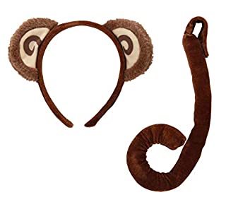 All About Holidays » Monkey Ears Headband and Tail Kit